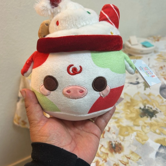 Claire's | Toys | New With Tags Holiday Mooshake Cow Soft Plush 6 ...